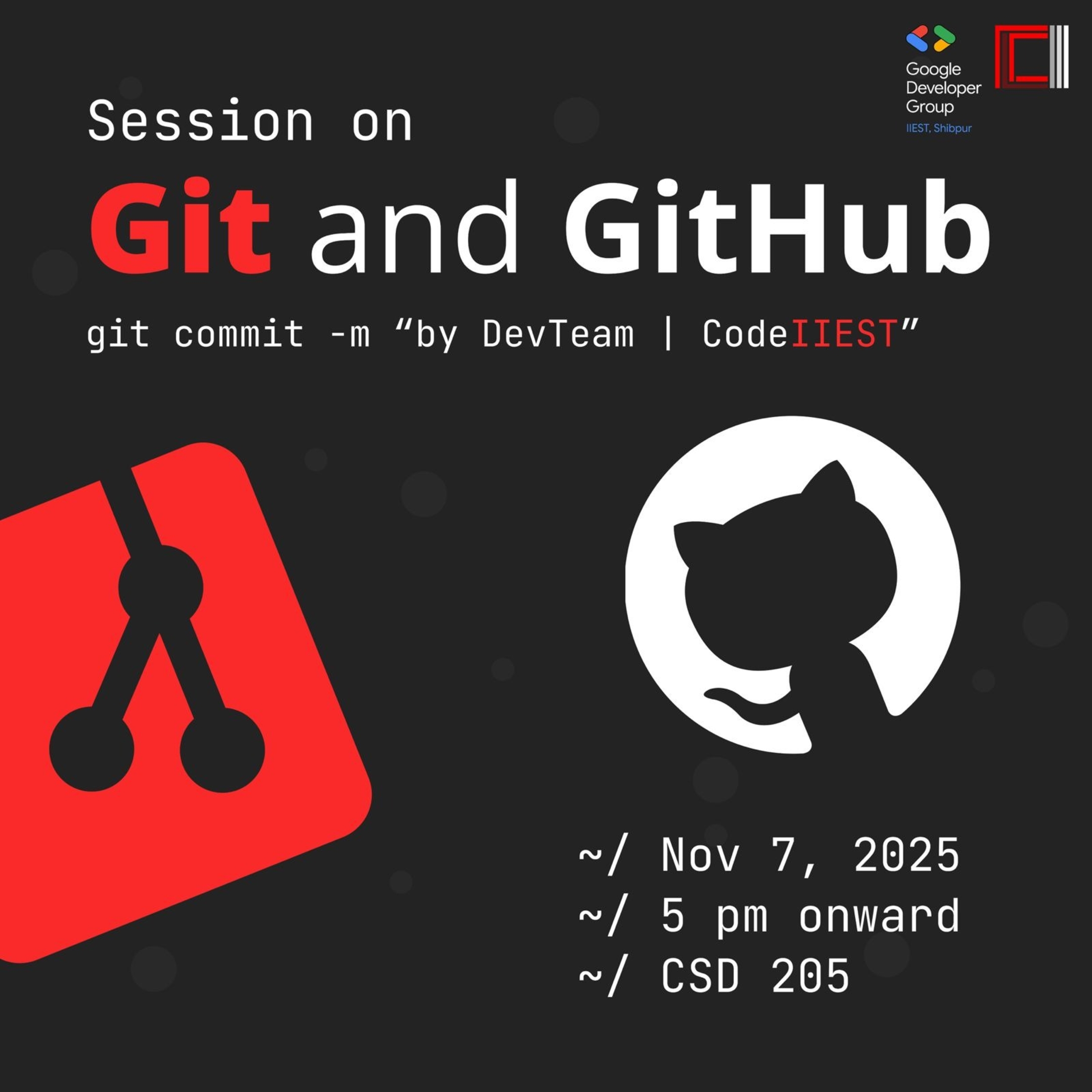 See Getting Started with Git & GitHub: Your First Step as a Developer! at Google Developer ...