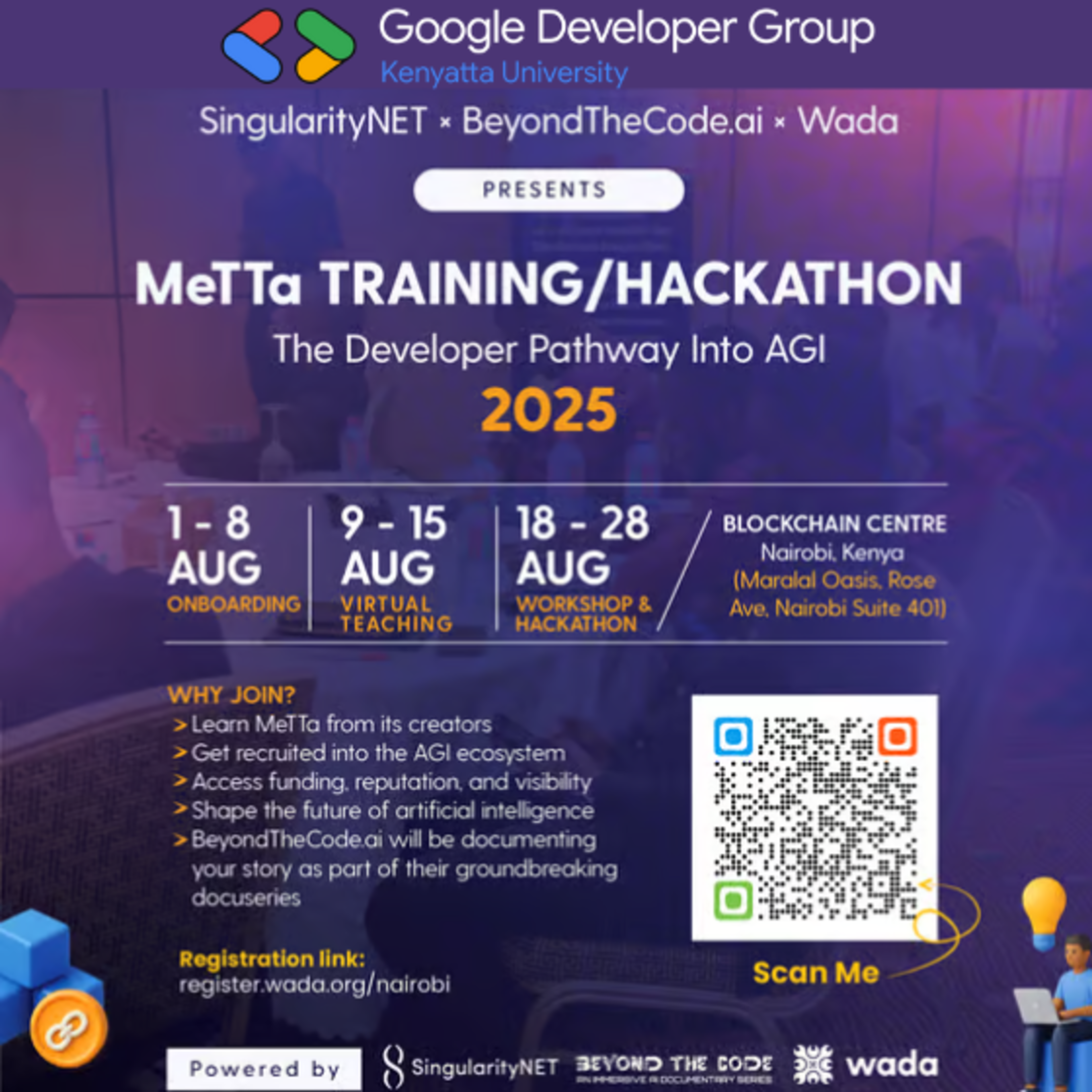 See MeTTA Training & Hackathon: The Developer Pathway To AGI at Google ...