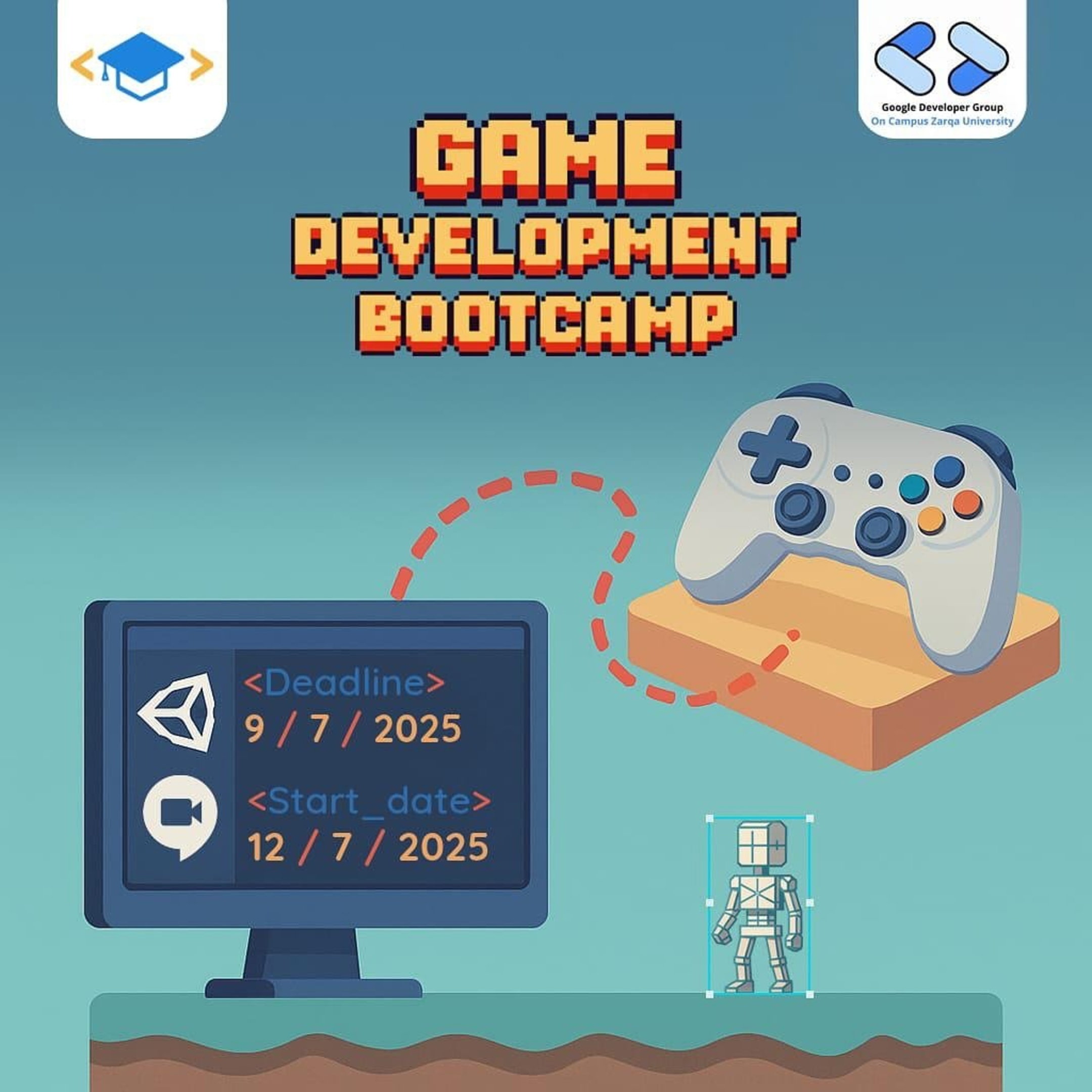 See Game Development Bootcamp at Google Developer Groups GDG on Campus ...