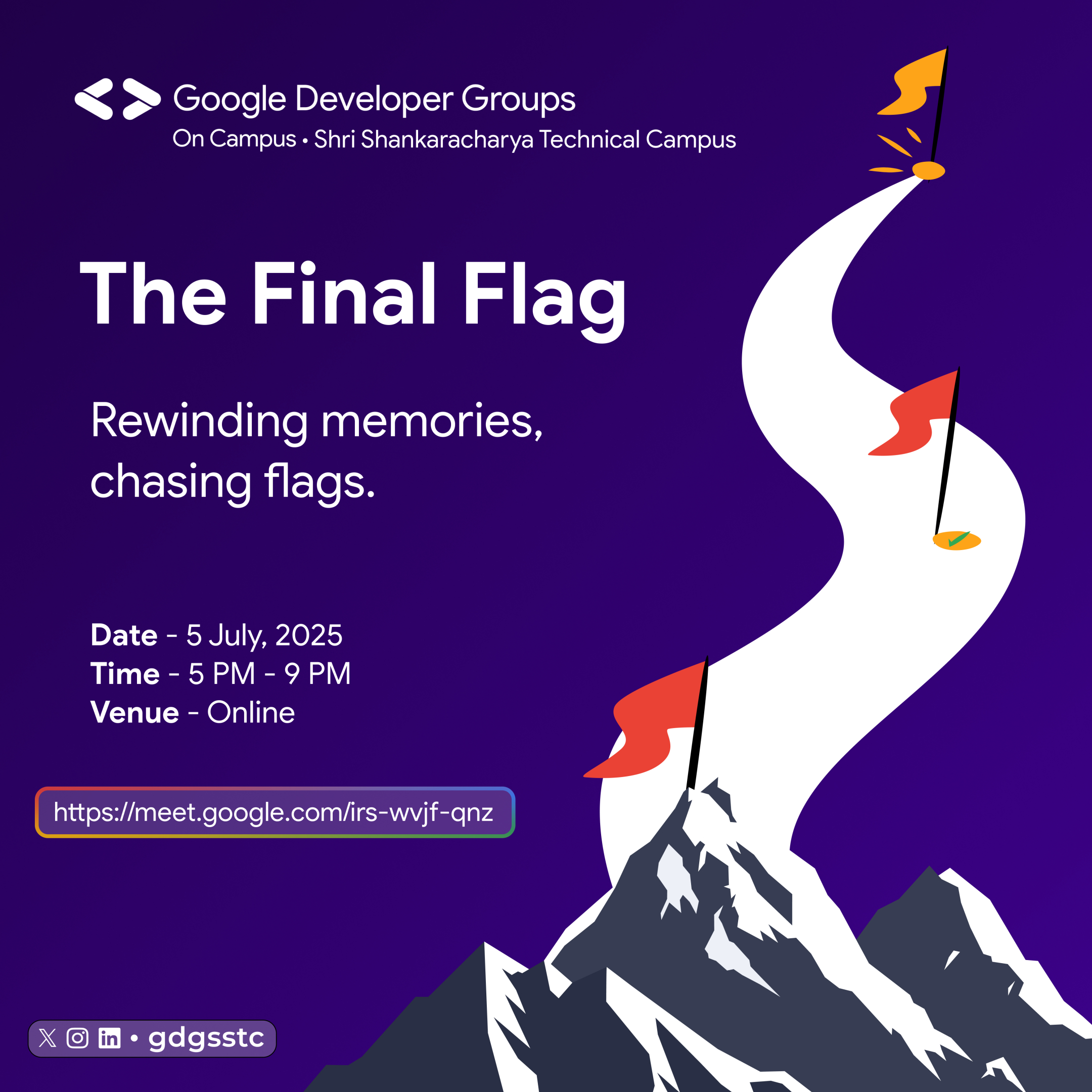 See 🚩 The Final Flag – GDG SSTC CTF 🚩 at Google Developer Groups GDG on ...