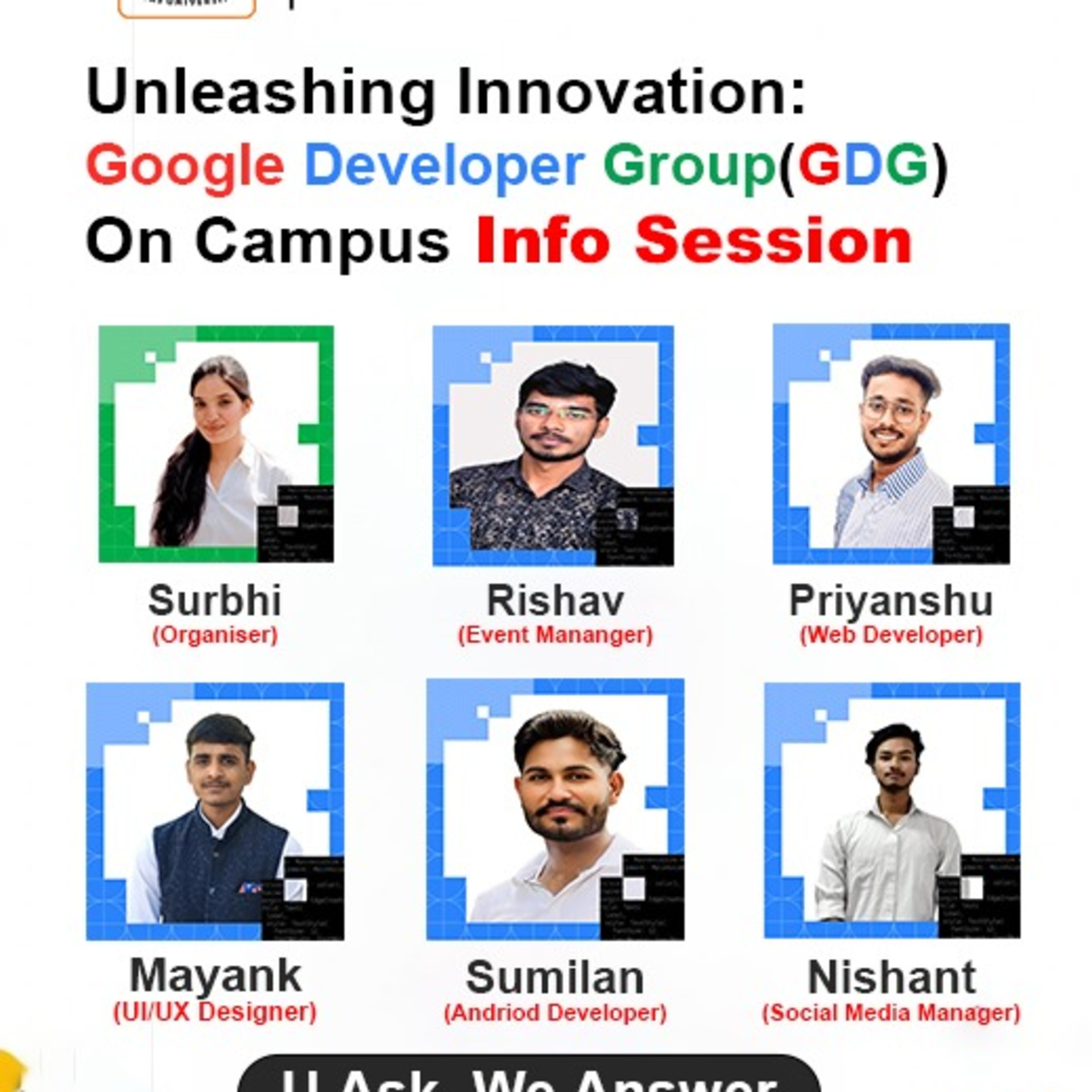 See Unleashing Innovation: GDG On Campus Info Session at Google Developer Groups GDG on Campus ...