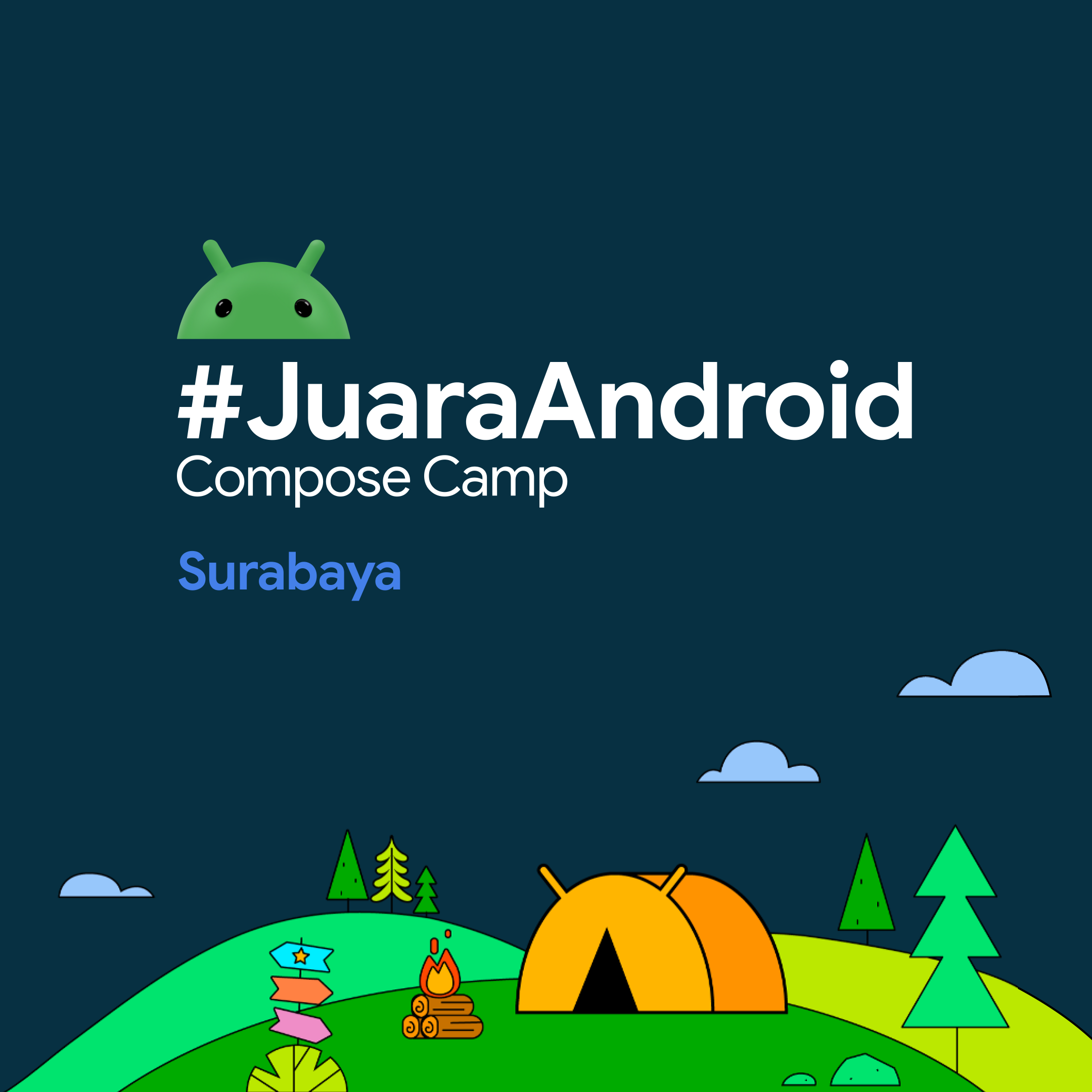 See #JuaraAndroid Offline Session at Google Developer Groups GDG Surabaya