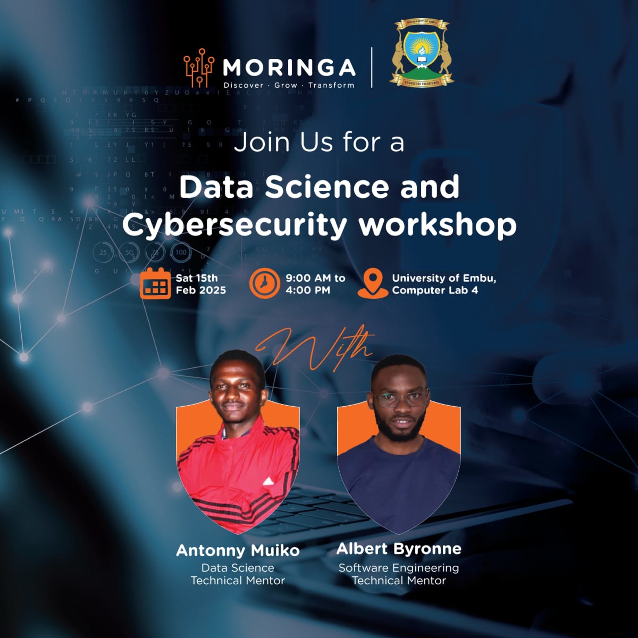 See Data Science and Cyber Security Workshop at Google Developer Groups GDG on Campus University ...