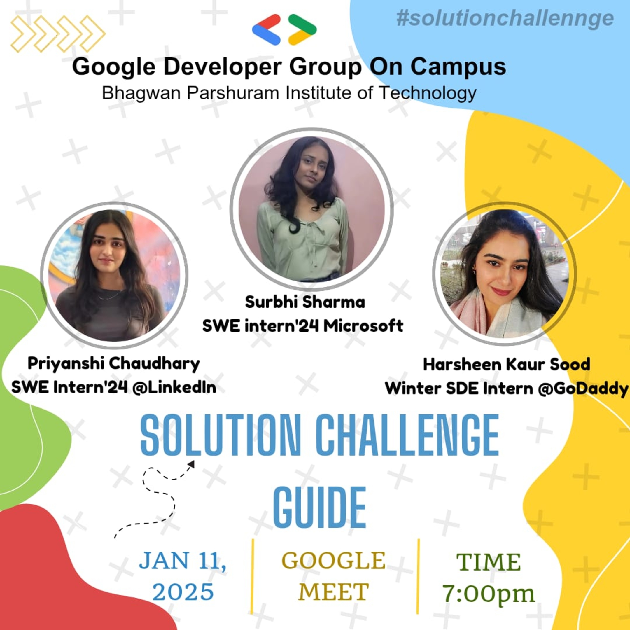 See Solution Challenge Guide at Google Developer Groups GDG on Campus Bhagwan Parshuram ...