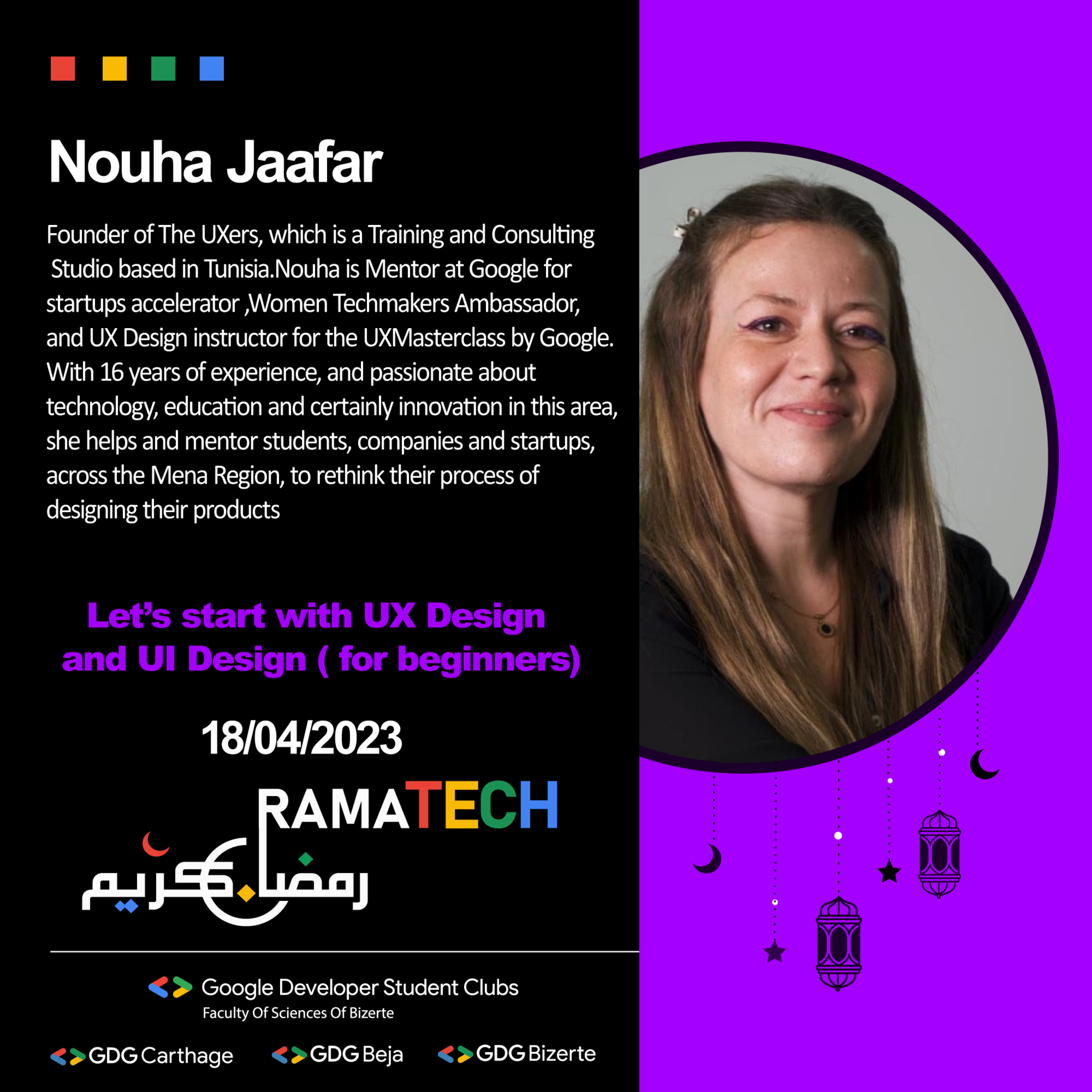 See RamaTech "Let's Start with UX/UI Design " at Google Developer ...