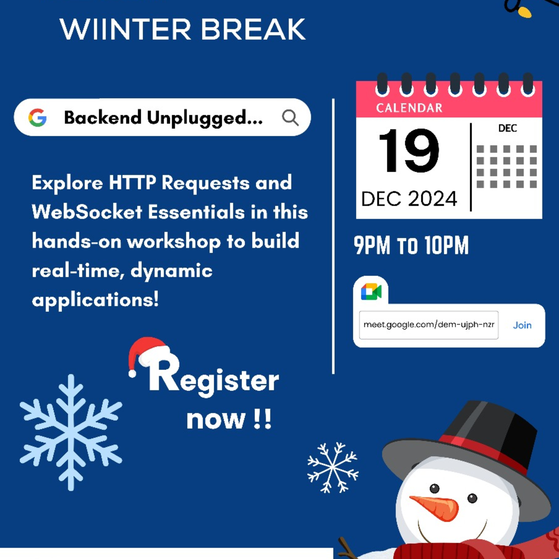 See Tech Winter Break GDG on Campus Vellore Institute of Technology ...