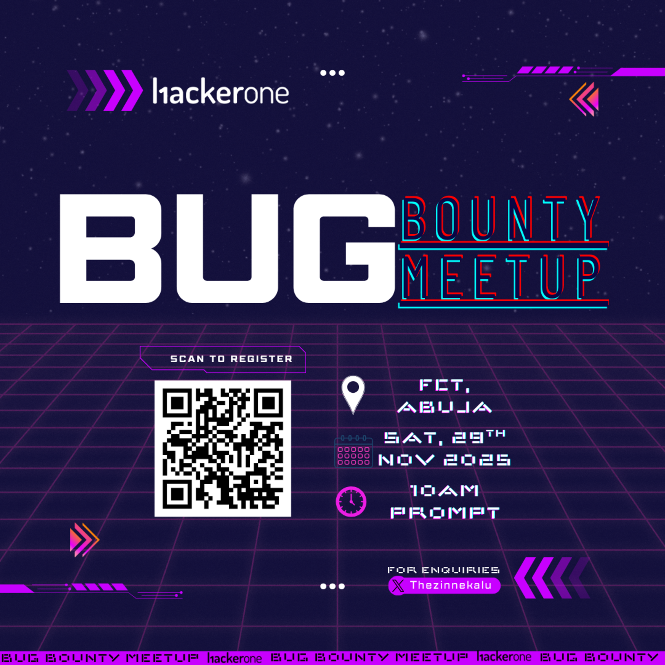 See Bug Bounty Meetup at HackerOne Community Nigeria HackerOne Club