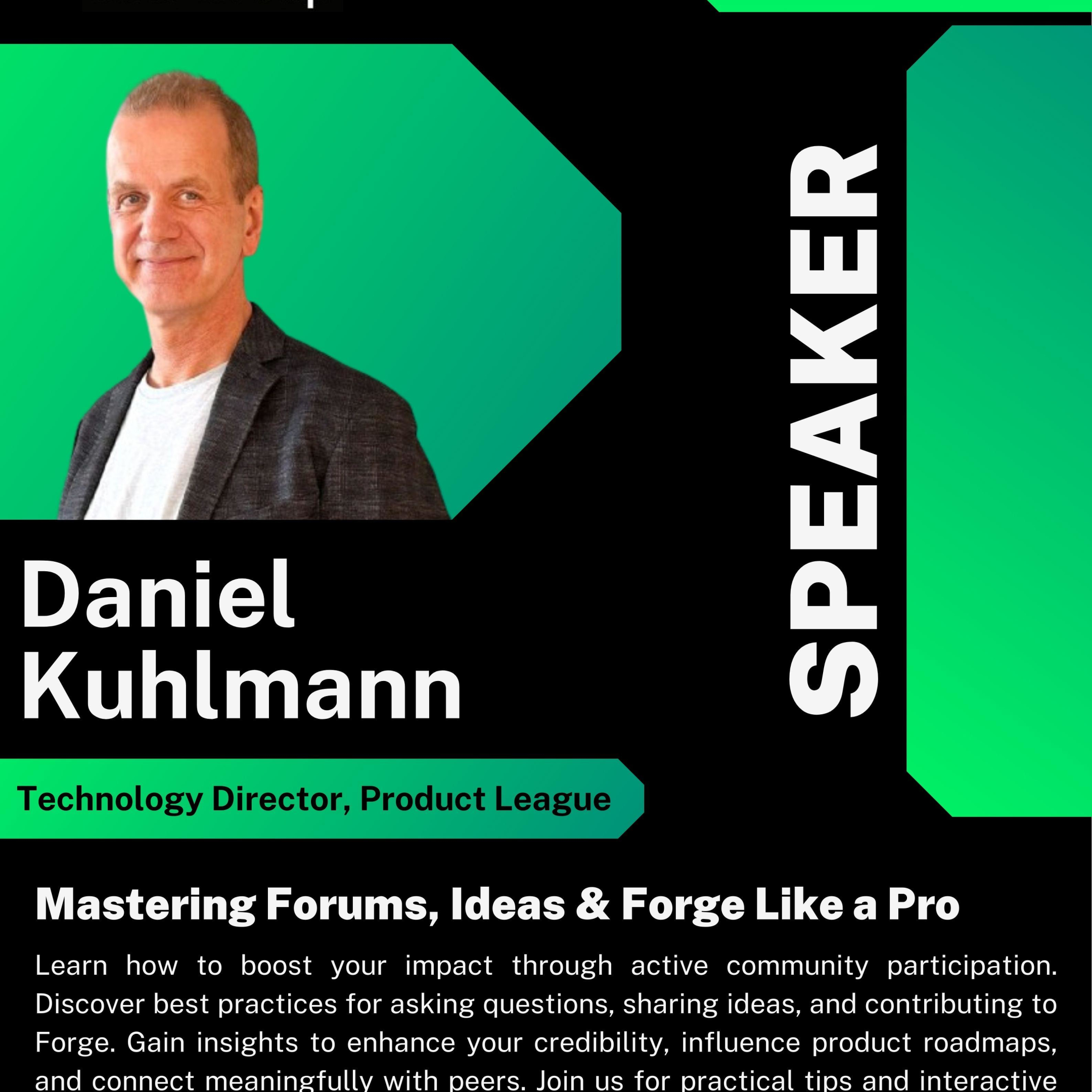 See Mastering Forums, Ideas & Forge Like a Pro by Daniel Kuhlmann at OutSystems User Groups Chennai