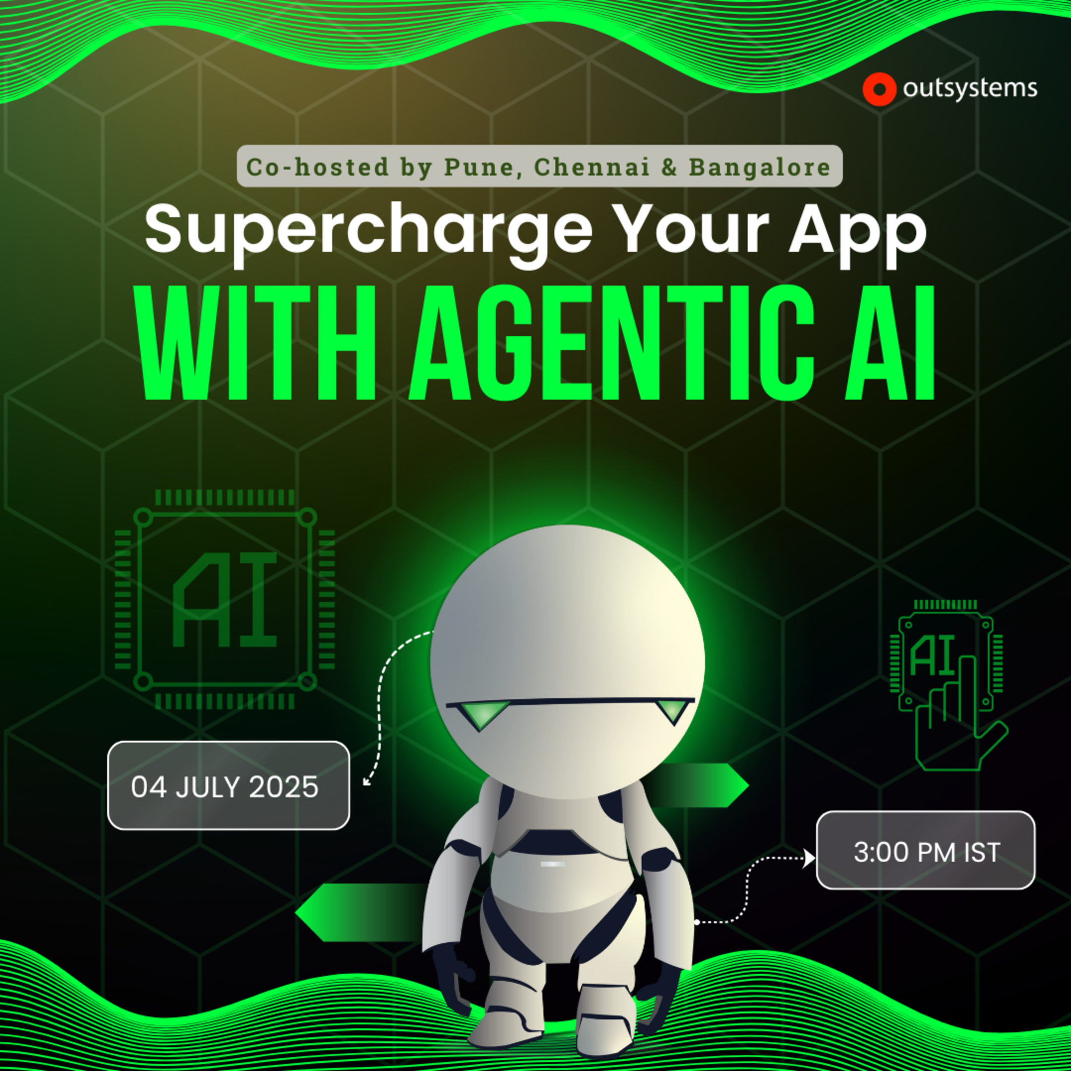 See Inspired by VeinSense: Supercharge Your Hackathon with Agentic AI at OutSystems User Groups Pune