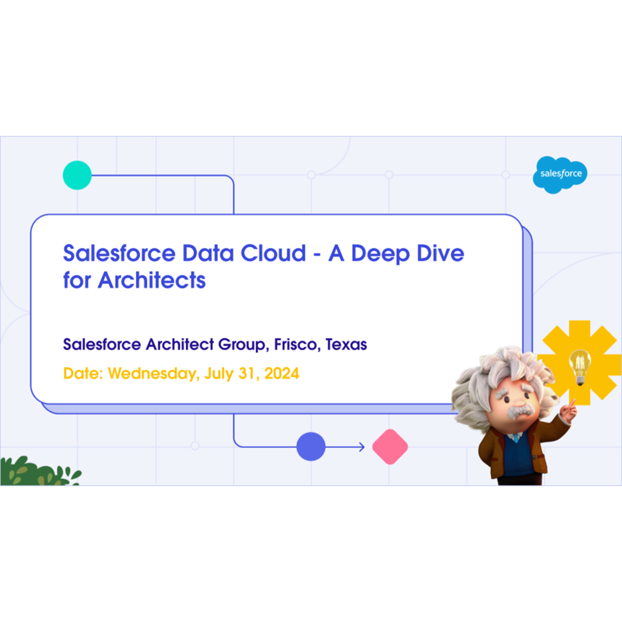 See Salesforce Data Cloud - A Deep Dive for Architects at Trailblazer Community Salesforce ...