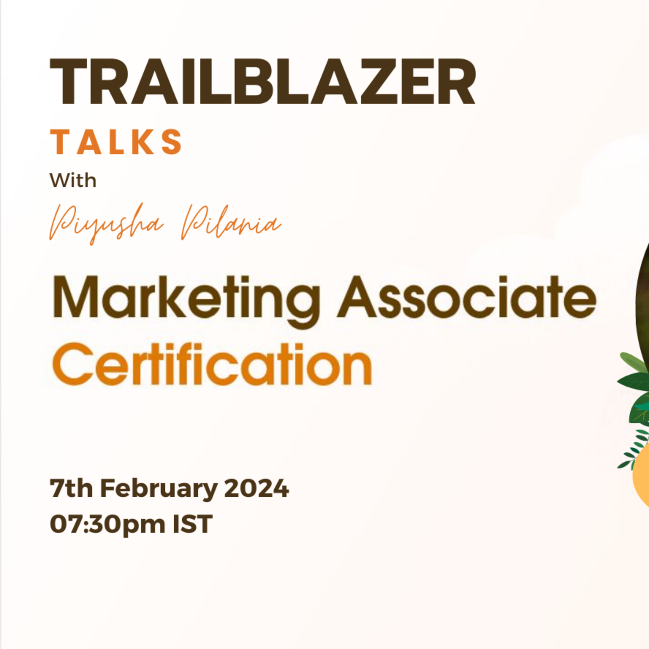 See Trailblazer Talks- Salesforce Marketing Associate Certification at ...