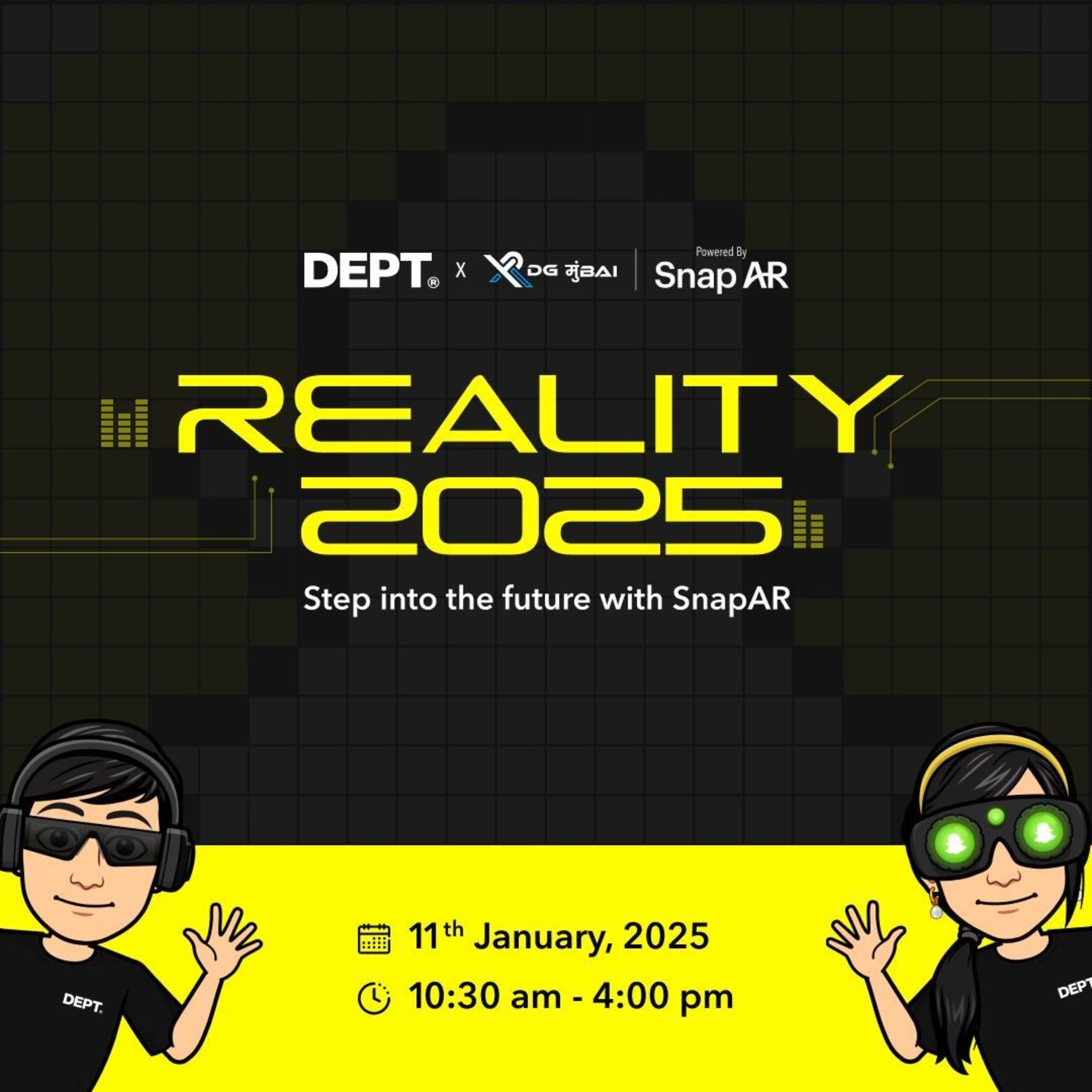 See Reality 2O25 : Step into the future with SnapAR | DEPT x XDG मुंBAI at Snap North India