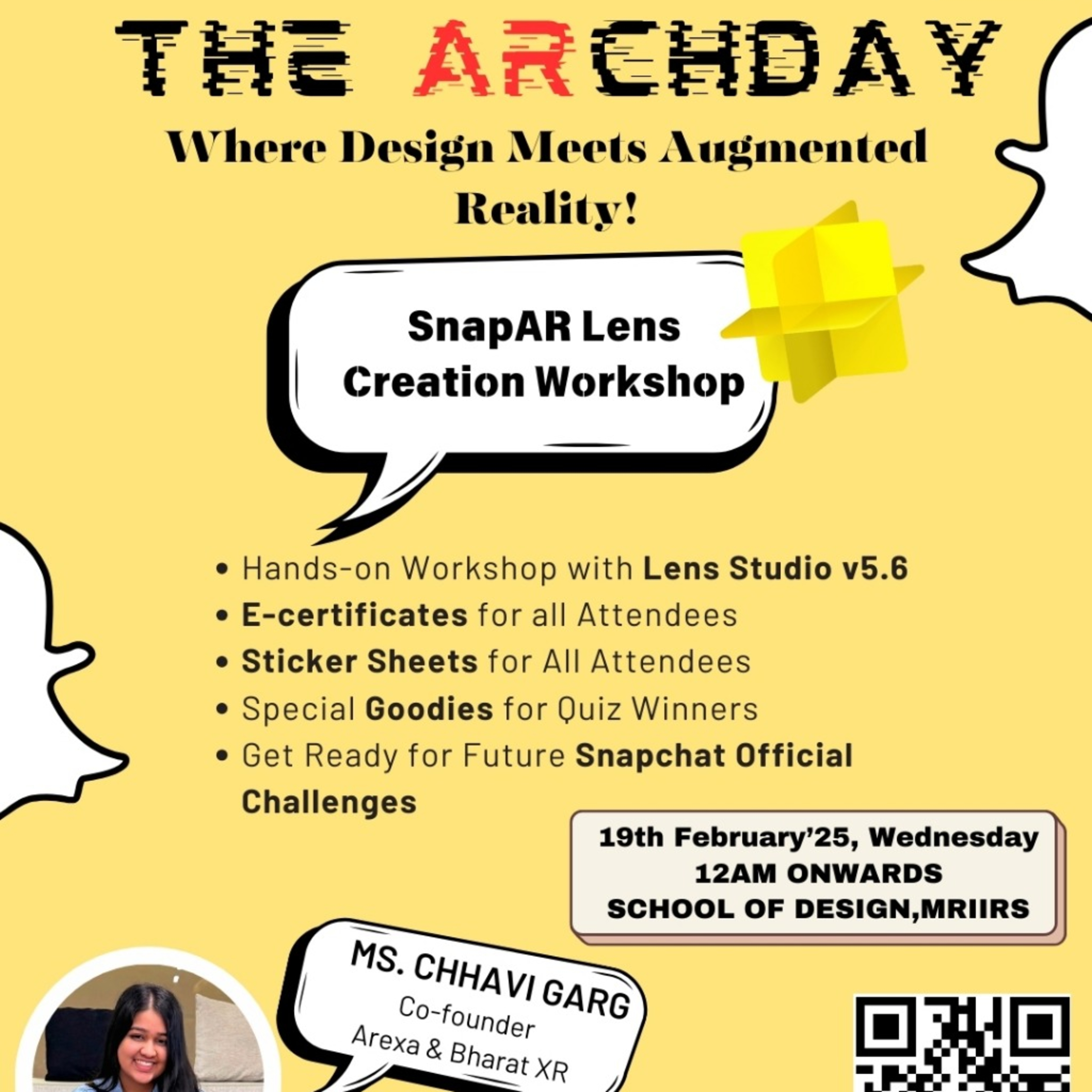 See SnapAR Hands-On Workshop: Manav Rachna International University ...