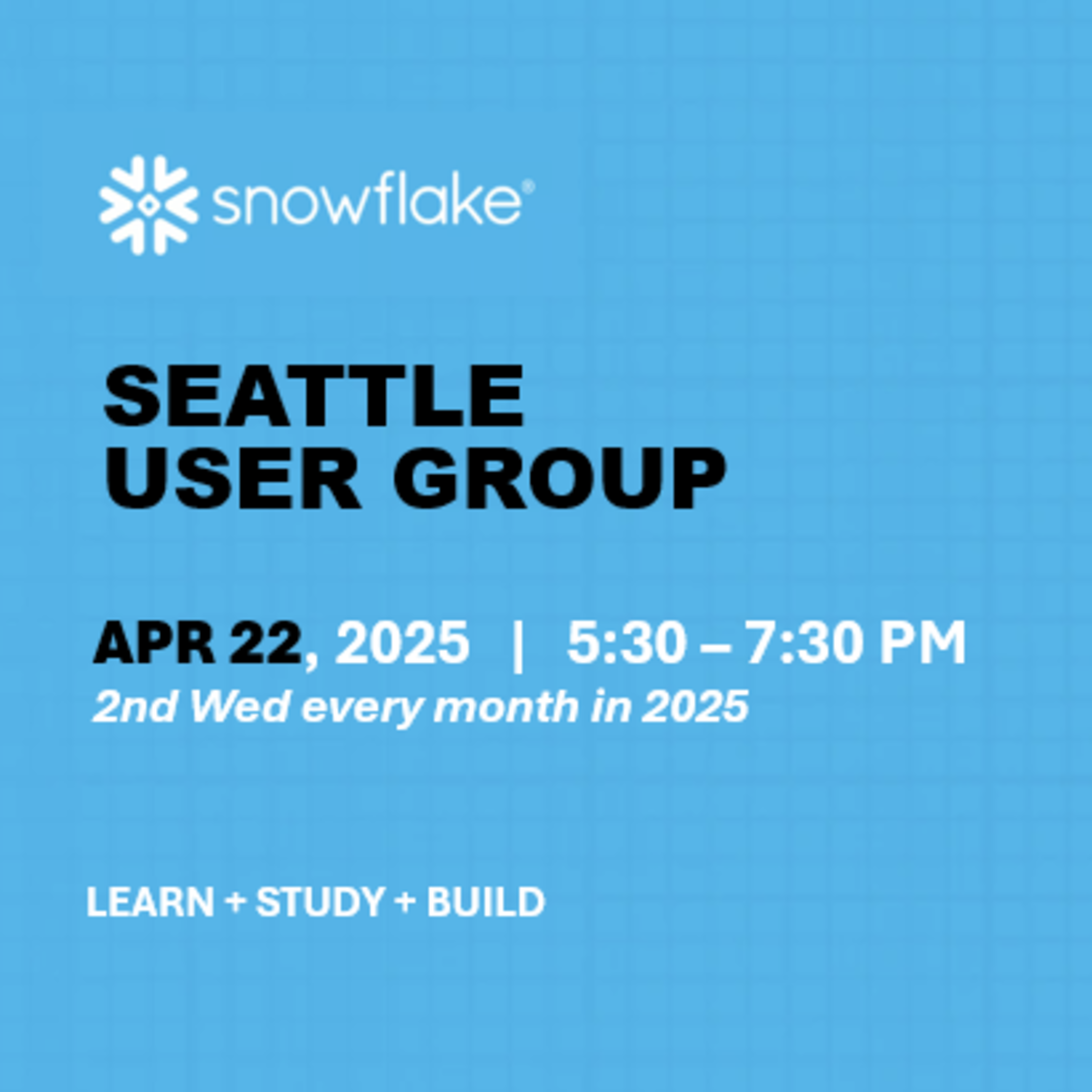 See APR 22: Zoom Meeting - Seattle User Group - LEARN + STUDY + BUILD ...
