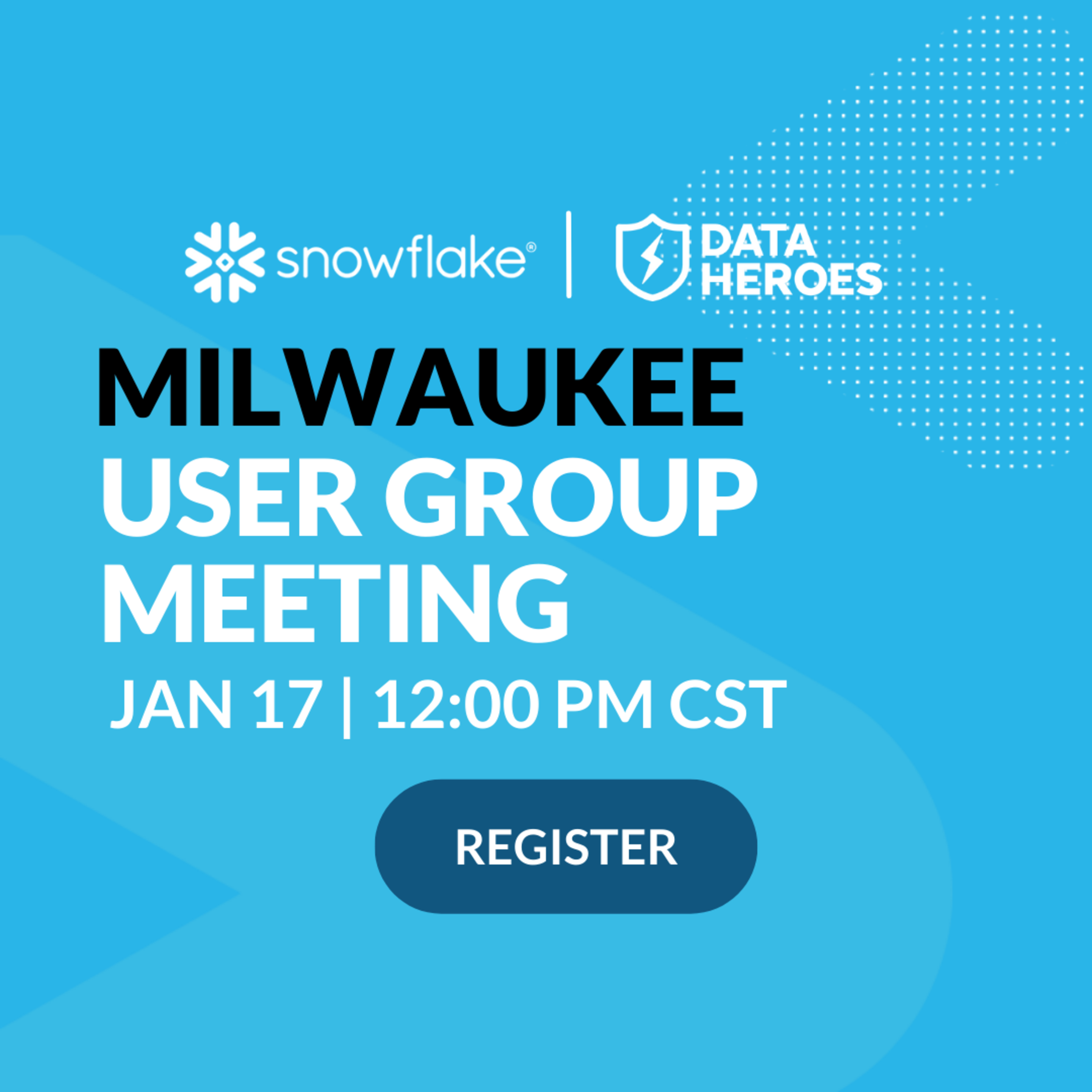 See Milwaukee User Group Meeting: Friends of Snowflake at Snowflake ...