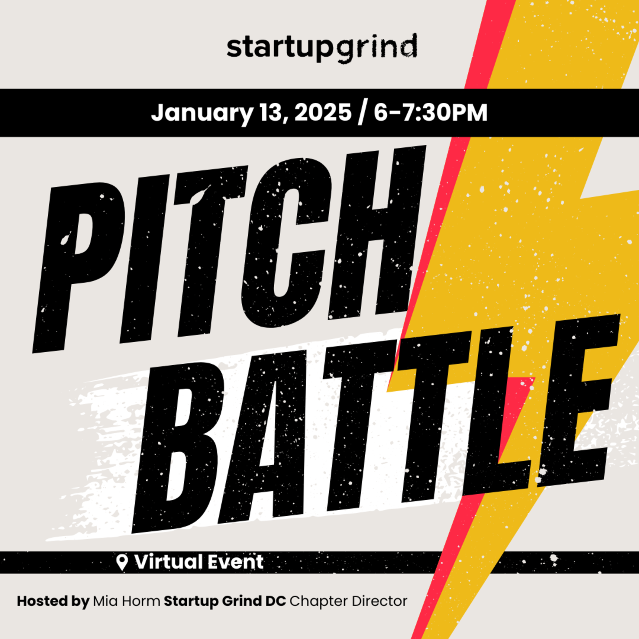 See Startup Grind Global Pitch Battle - DC Edition at Startup Grind ...