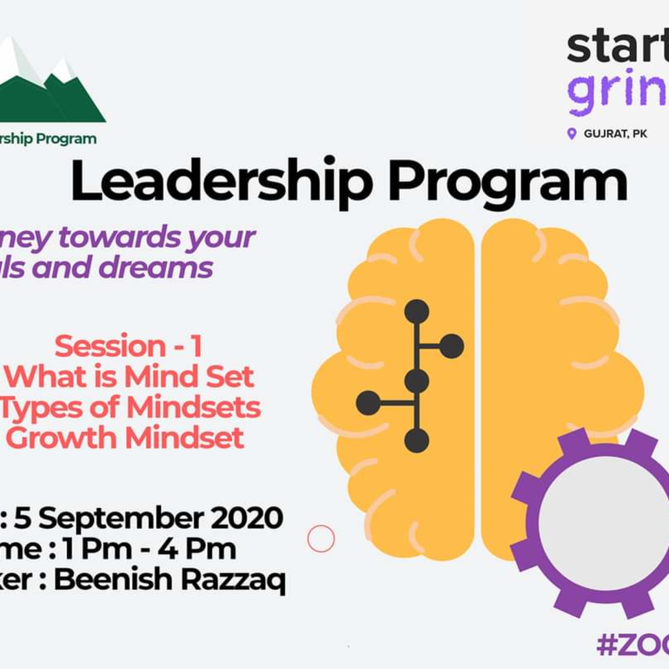 See Mindset Workshop at Startup Grind Gujrat