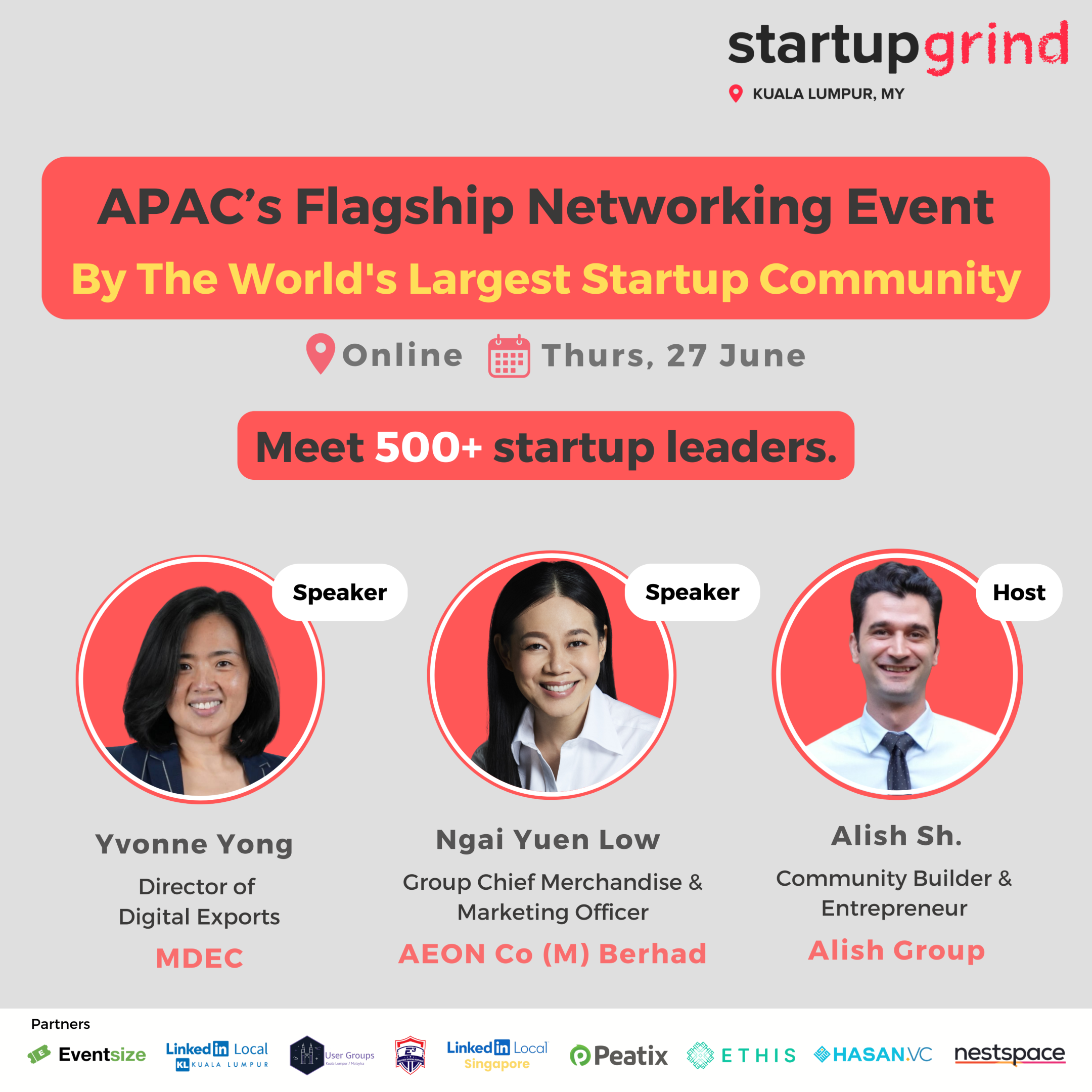 See APAC's Largest Speed Networking for Startups: Connect with 500 ...