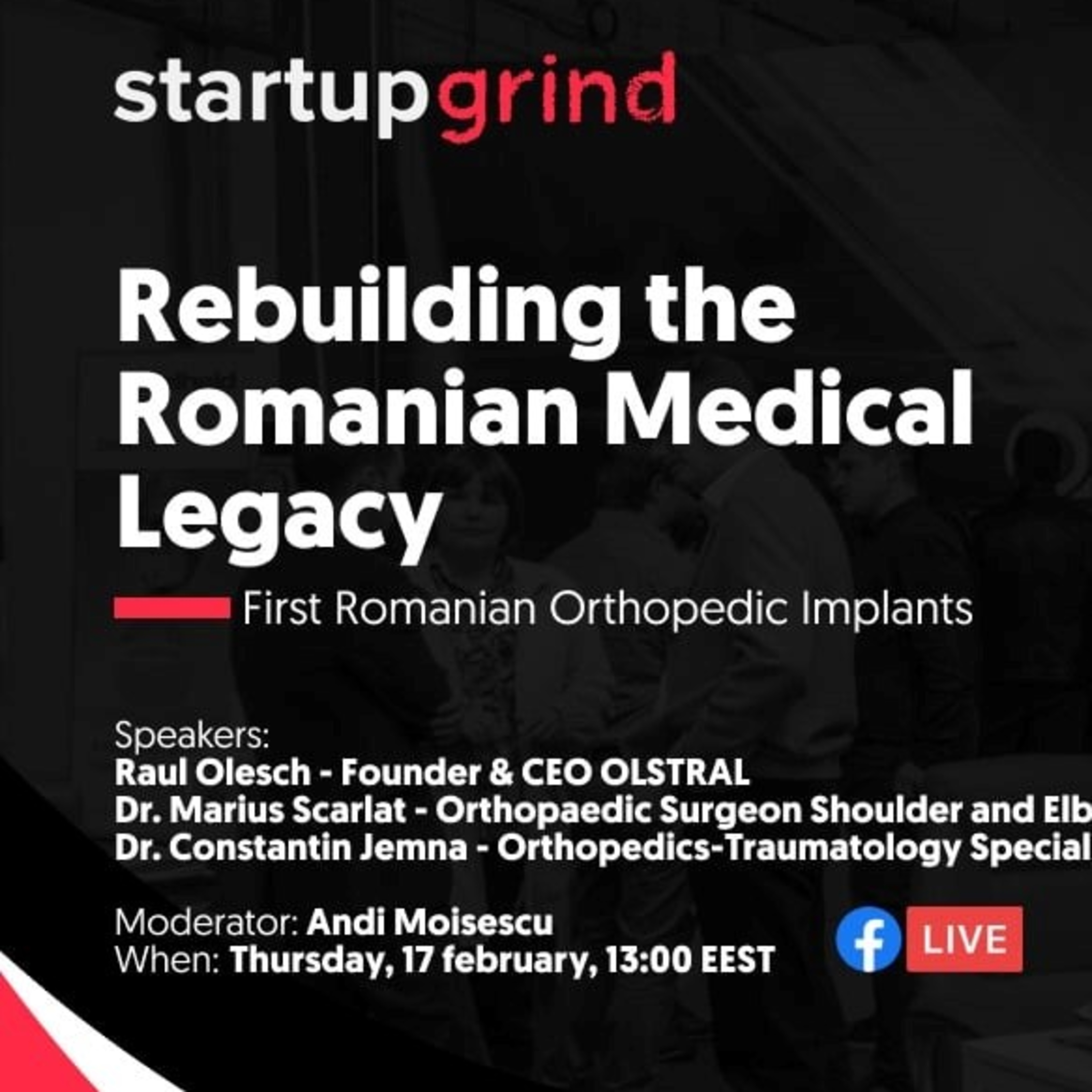 See Rebuilding the Romanian Medical Legacy - First Romanian Orthopedic ...