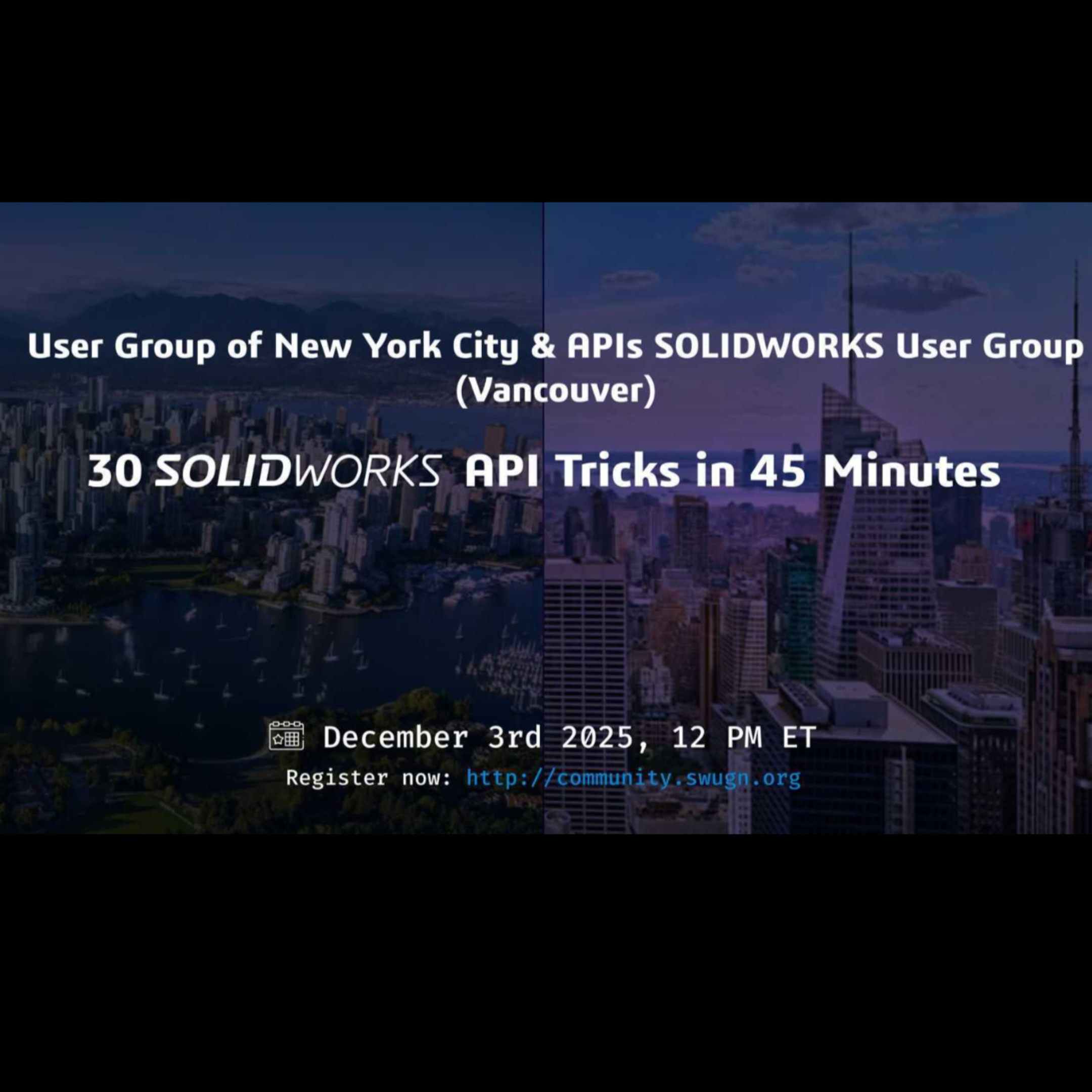 See 30 SOLIDWORKS API Tricks In 45 Minutes at SOLIDWORKS APIs ...