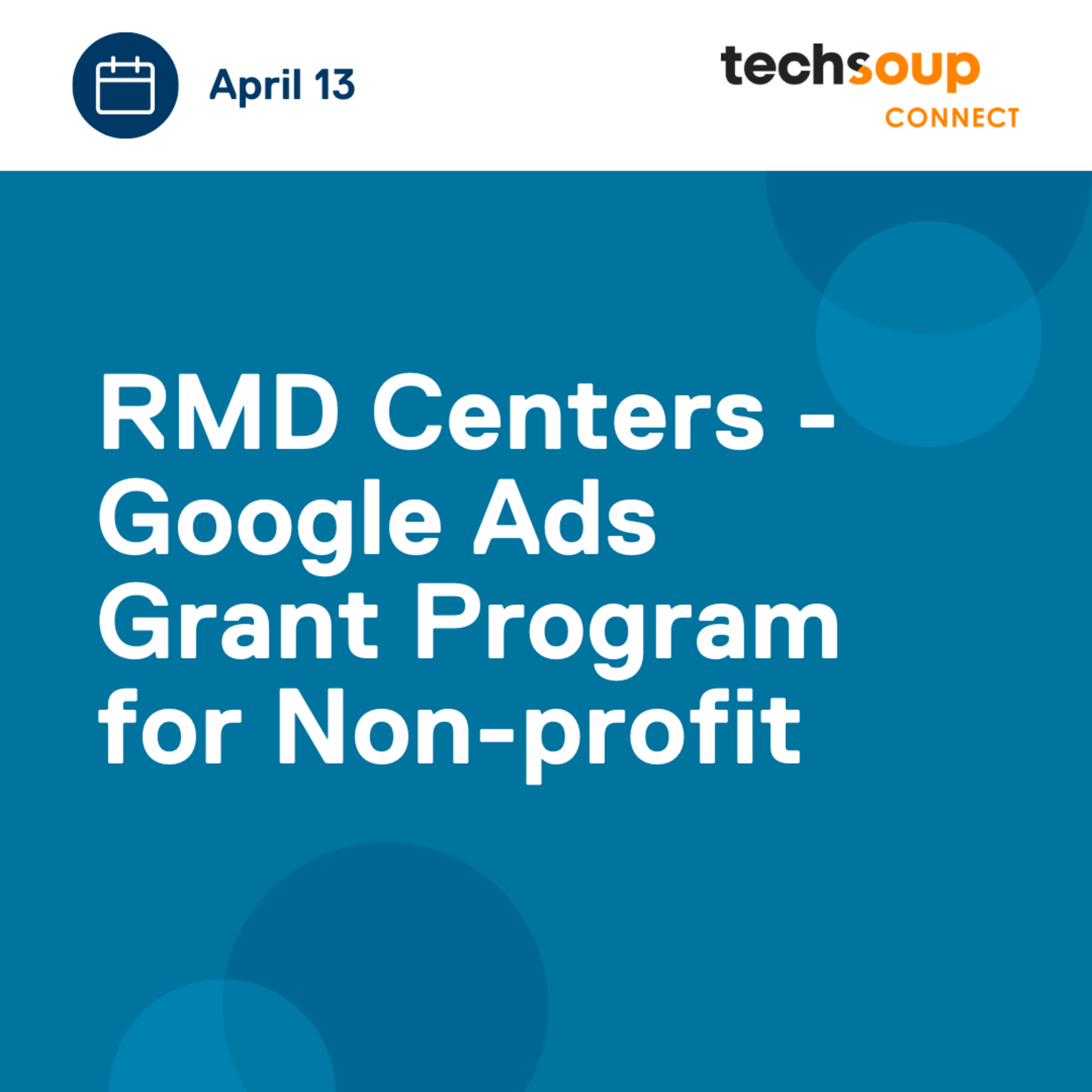 Join me for Setting Up Google & Google Ads Non-profit Grant Programs on ...