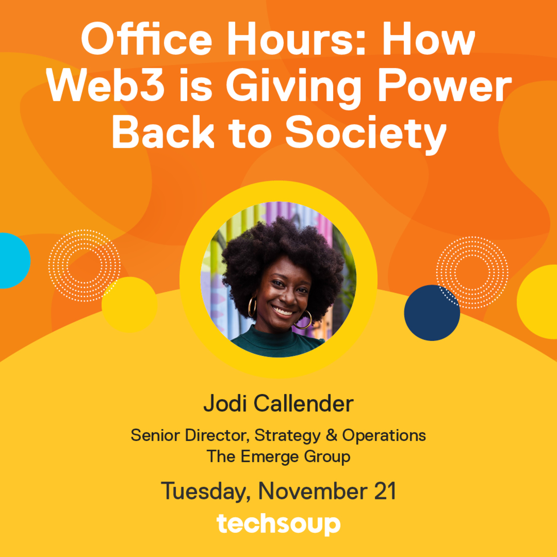 Join me for Office Hours: How Web3 Is Giving Power Back to Society on ...