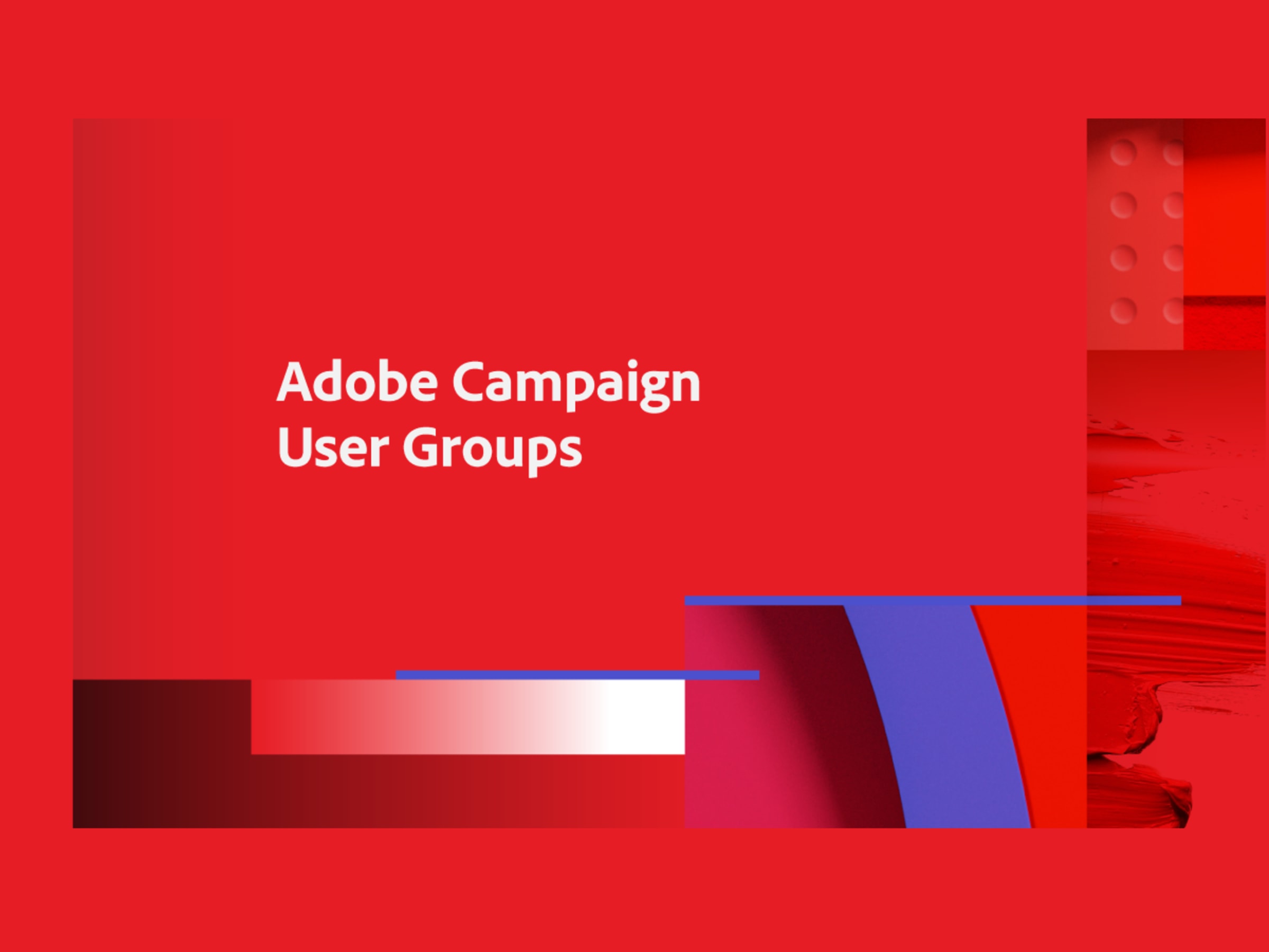 Events | Adobe Campaign