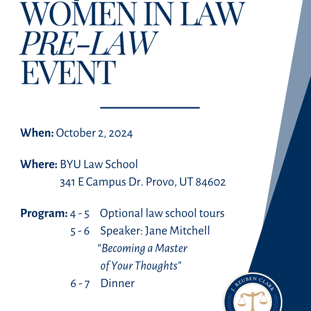 J. Reuben Clark Law Society Women In Law