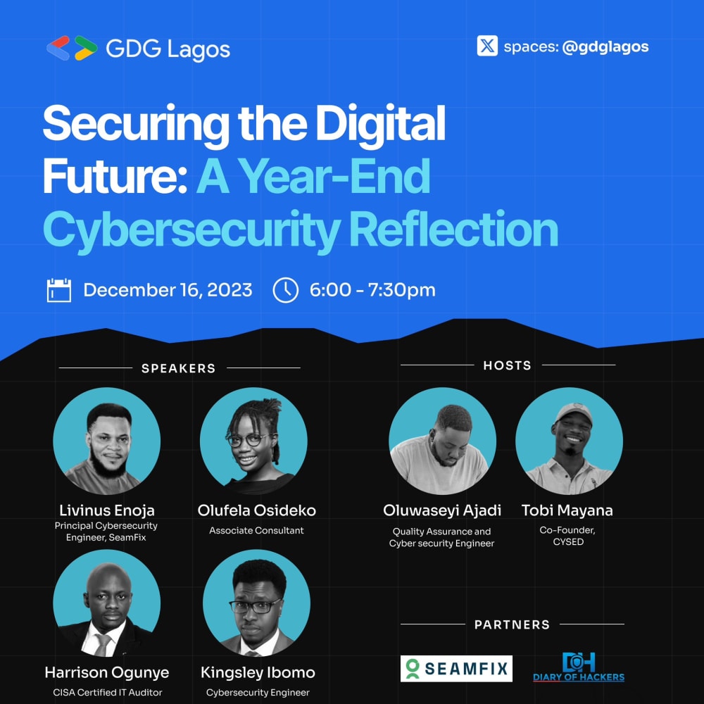 Google Developer Groups GDG Lagos Google Developer Groups GDG Lagos