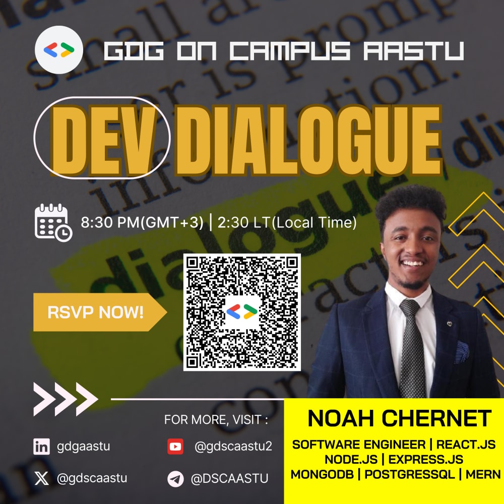 Google Developer Groups GDG on Campus Addis Ababa Science and Technology University - Addis ...