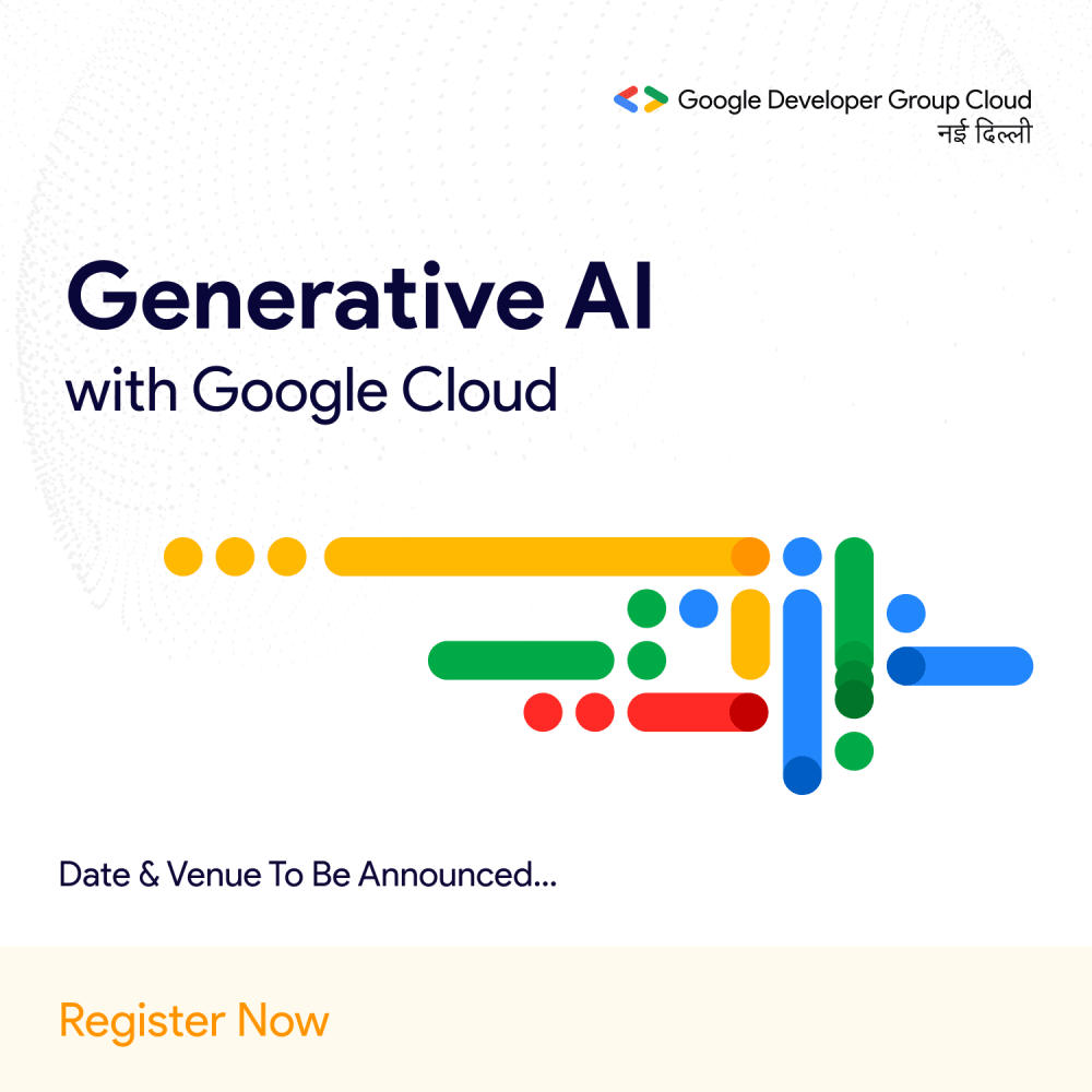 Google Developer Groups GDG Cloud New Delhi