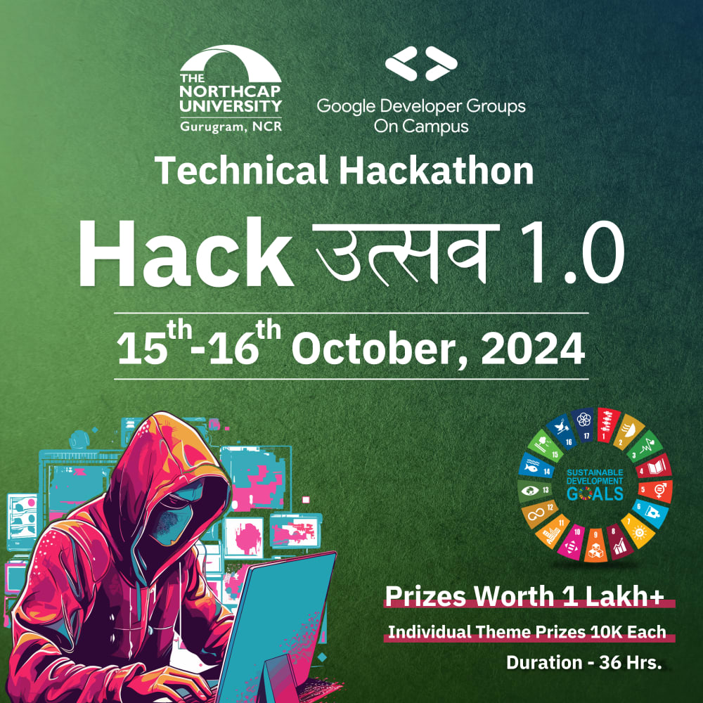 Google Developer Groups GDG on Campus The NorthCap University - Gurugram, India