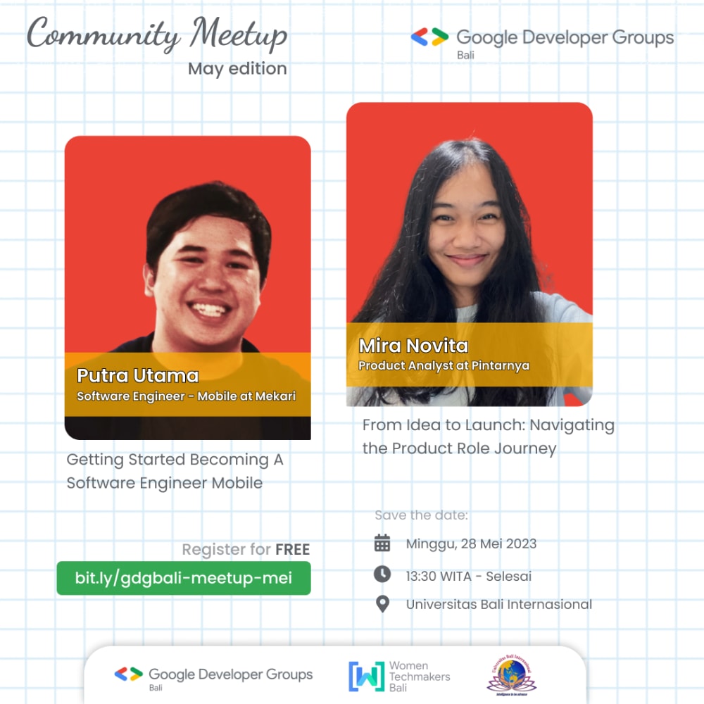Google Developer Groups GDG Bali