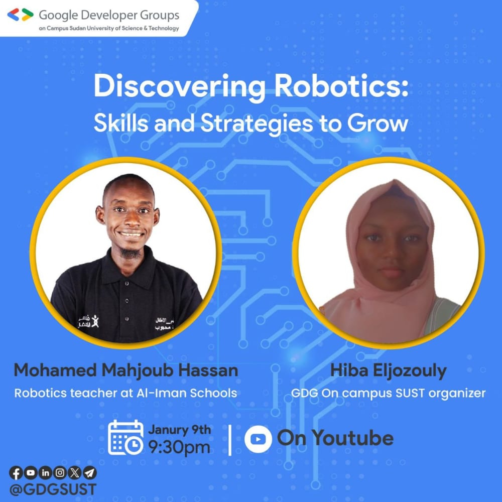 Google Developer Groups GDG on Campus Sudan University of Science ...