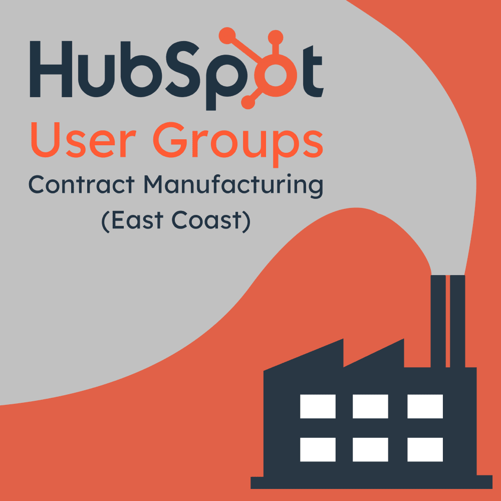 HubSpot Contract Manufacturing (East Coast)