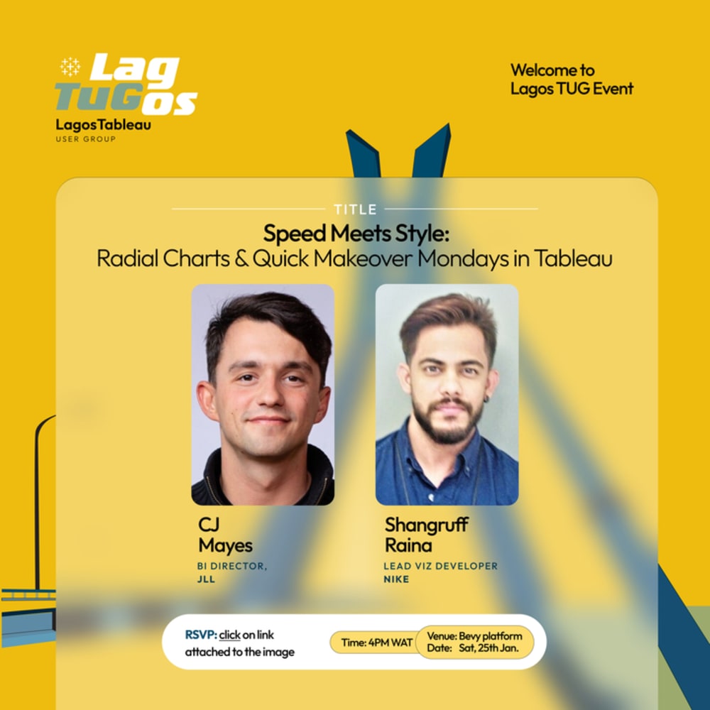 Tableau Lagos Tableau User Group