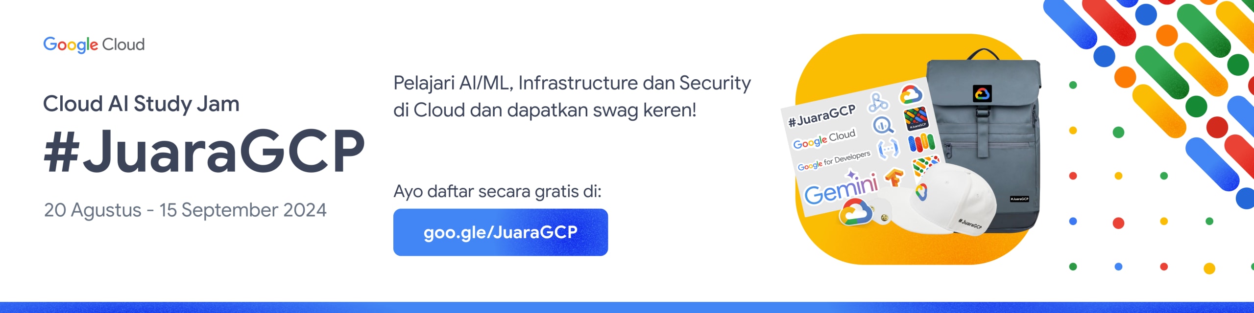 See Cloud Study Jam: #JuaraGCP Season 10 - Online Session at Google Developer Groups GDG Cloud ...