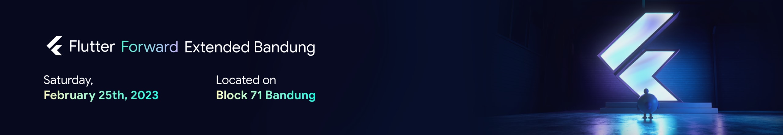 See Flutter Forward Extended Meetups Bandung at Google Developer Groups GDG Bandung