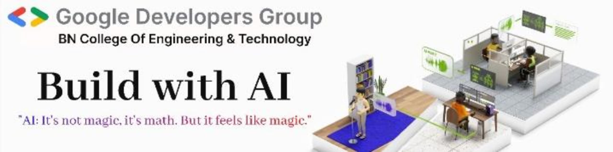 See Build with AI at Google Developer Groups GDG on Campus BN College of Engineering ...