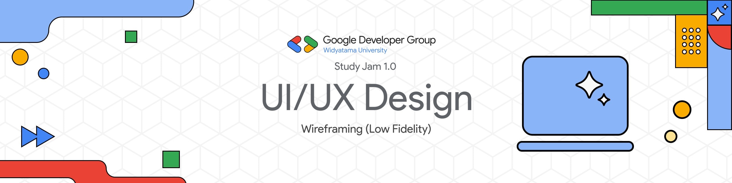 See UI/UX Design Class : Wireframing (low fidelity) at Google Developer ...