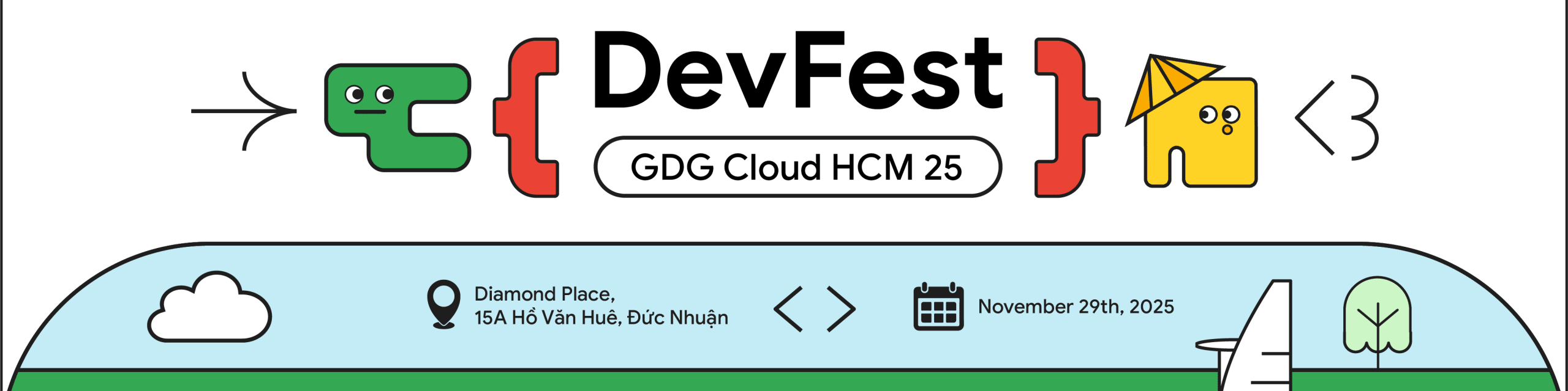 See DevFest Cloud HCM 2025 at Google Developer Groups GDG Cloud HCMC