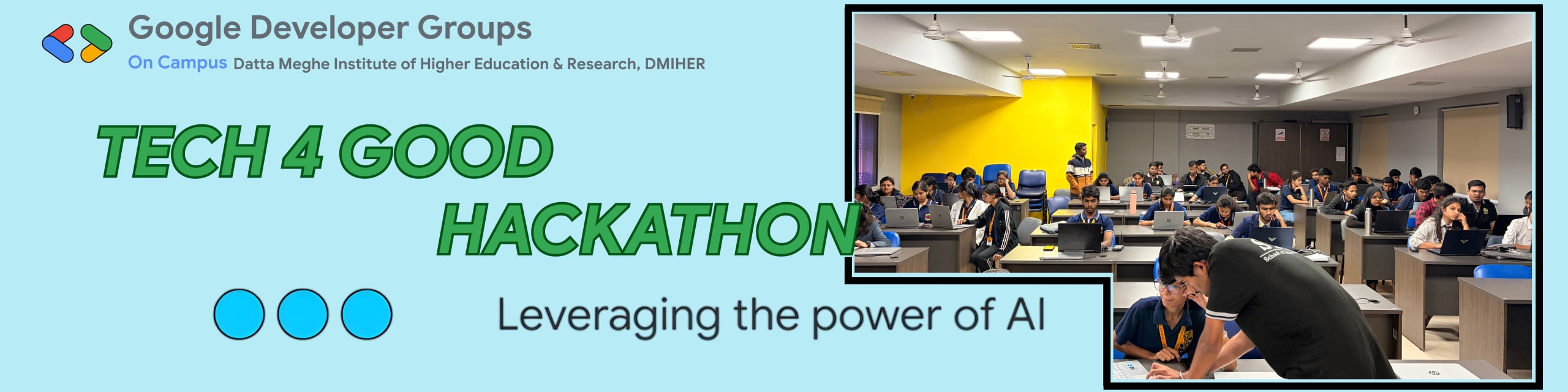 See Tech4Good Hackathon Info. Session at Google Developer Groups GDG on ...