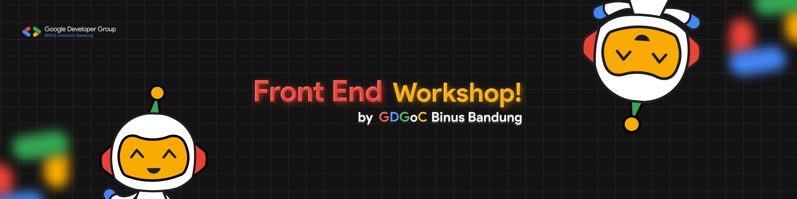See Front End Workshop at Google Developer Groups GDG on Campus Binus University Bandung ...