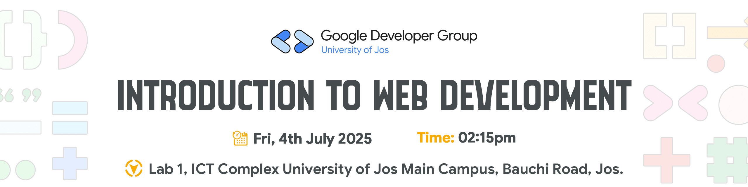 See Kickstart Your Web Development Journey at Google Developer Groups ...