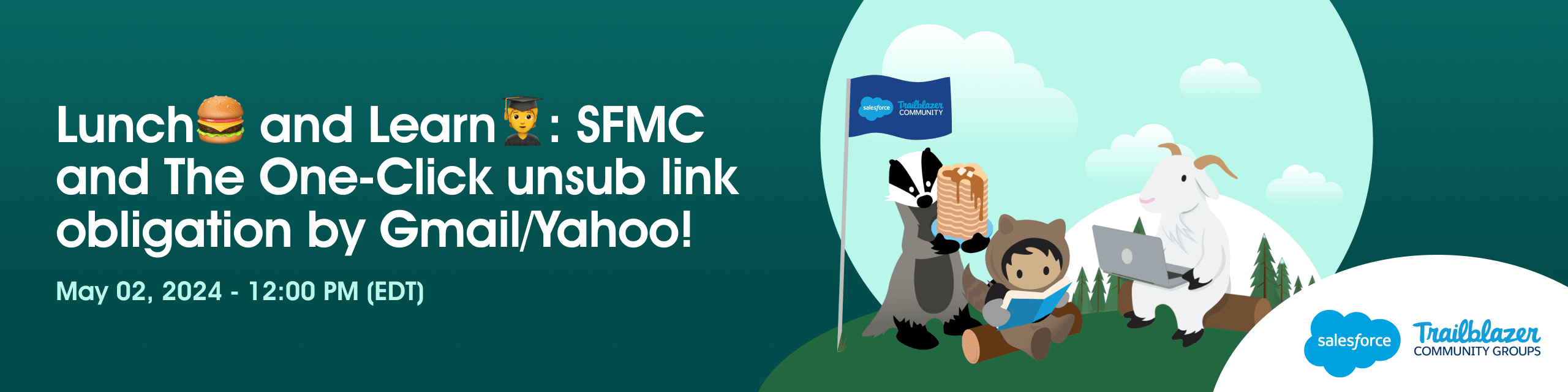See Lunch🍔 and Learn🧑‍🎓: SFMC and The One-Click unsub link obligation ...