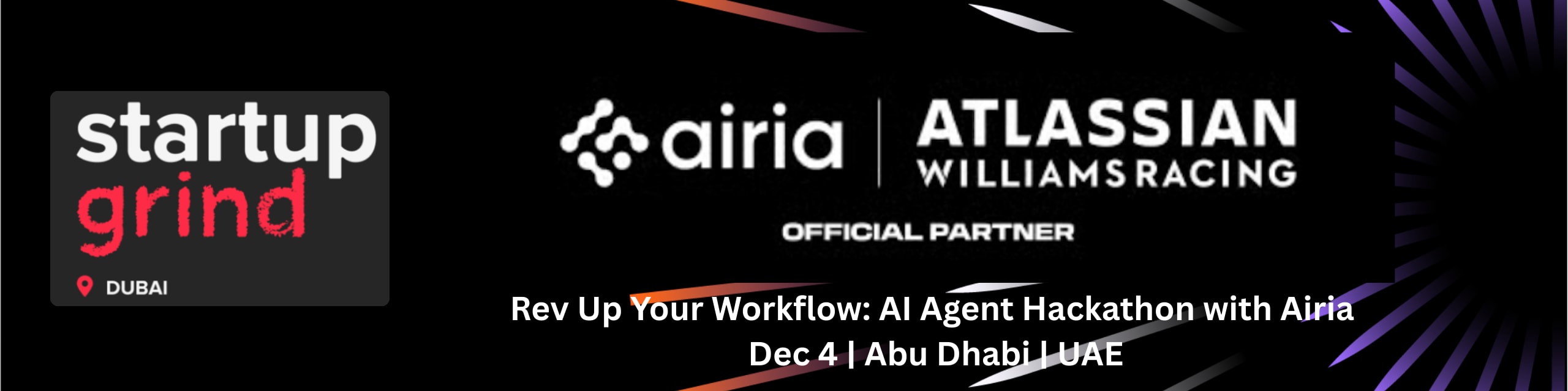 See [In Person Hackathon] Building Autonomous AI Agents Hackathon with Airia at Startup Grind Dubai