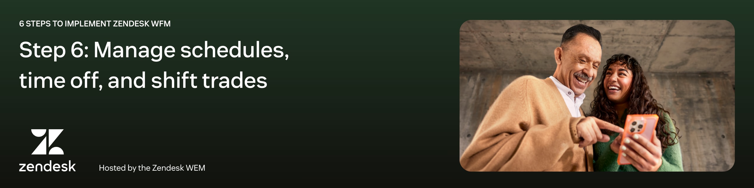 See 6 steps to implement Zendesk WFM - Step 6: Manage schedules, time off, and shift trades at ...