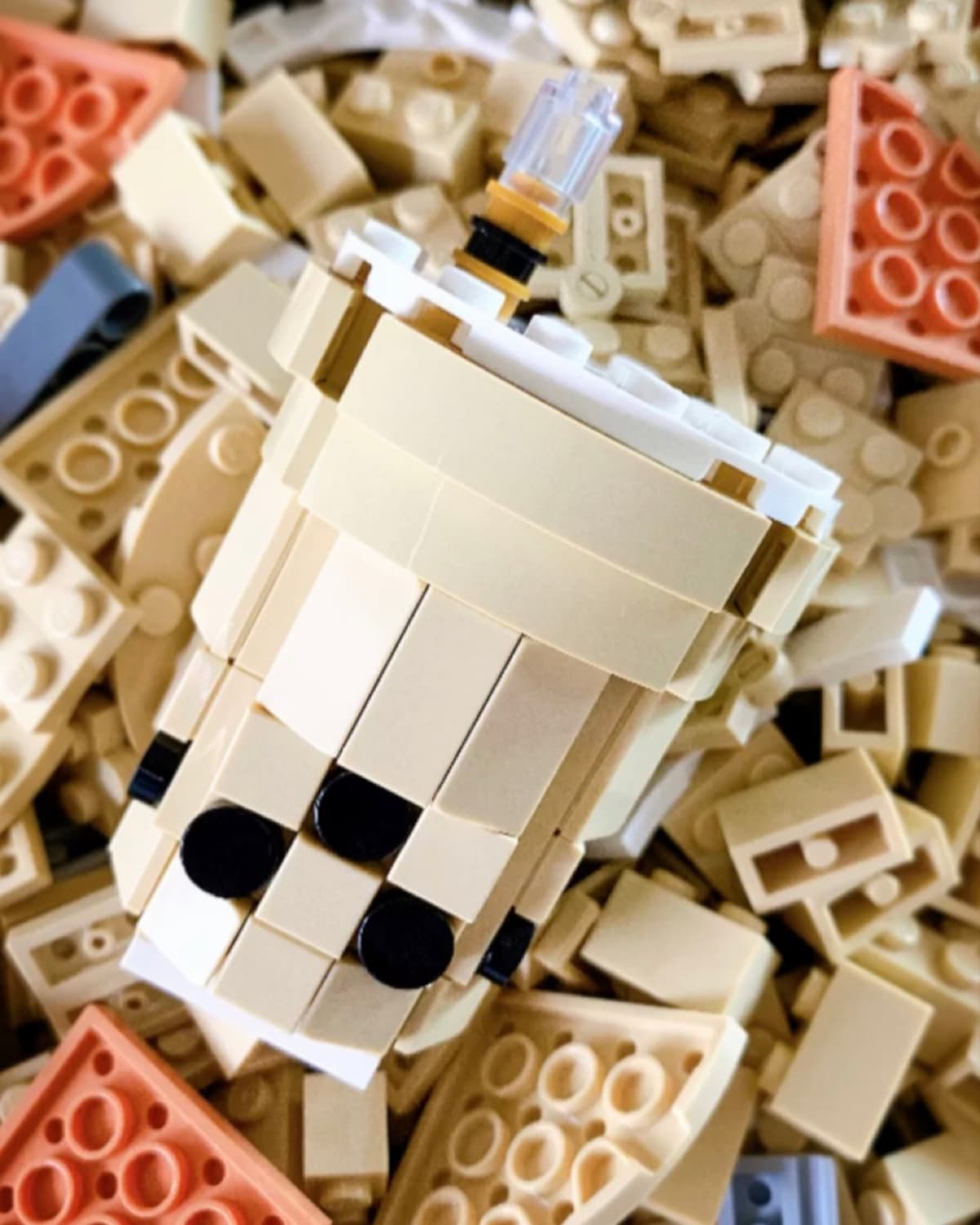 LEGO bubble tea: would you like mini or large