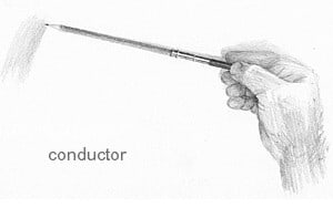 How I Grip a Drawing Pencil | Pencil Drawing Tutorial: Mike Theuer