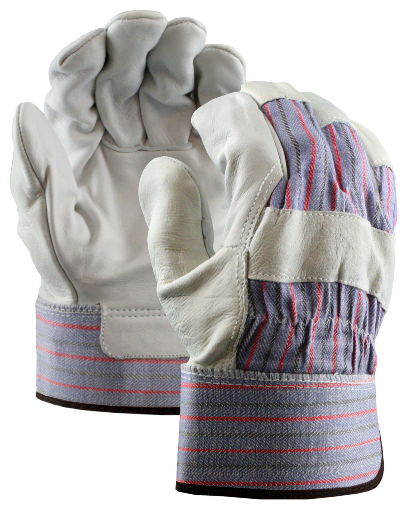 Stauffer Glove & Safety G532EKJ L - Grain Leather Palm Gloves with ...